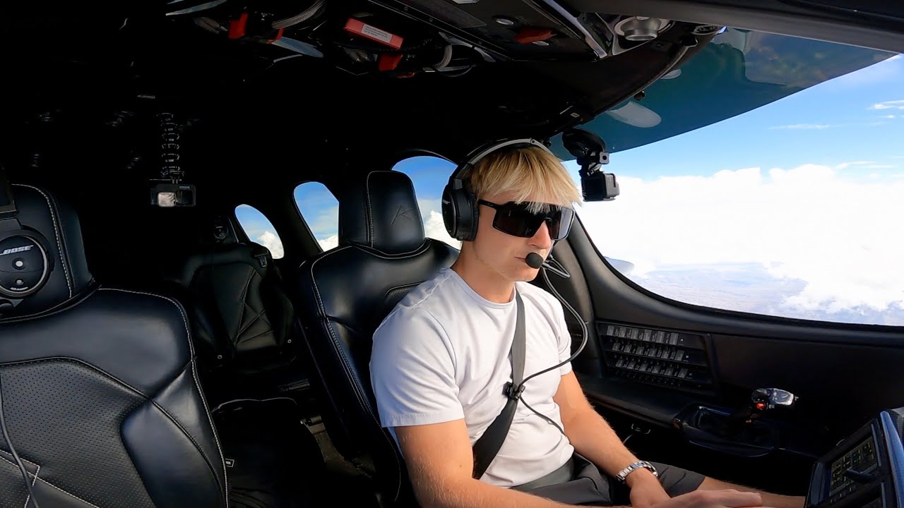 Cirrus Vision Jet from Joplin to a Private Airpark! Long Way West in a ...