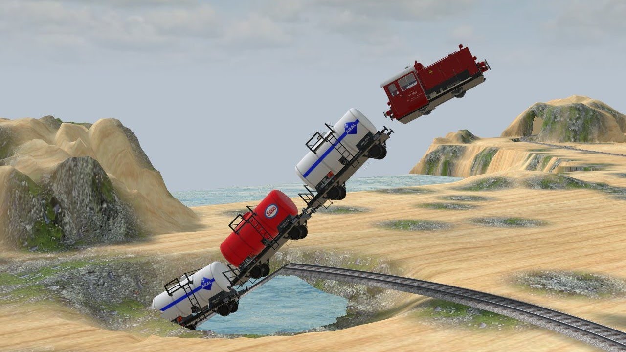 Big & Small Trains and Friends vs Transporter Ships Carrying Oil Tanks ...