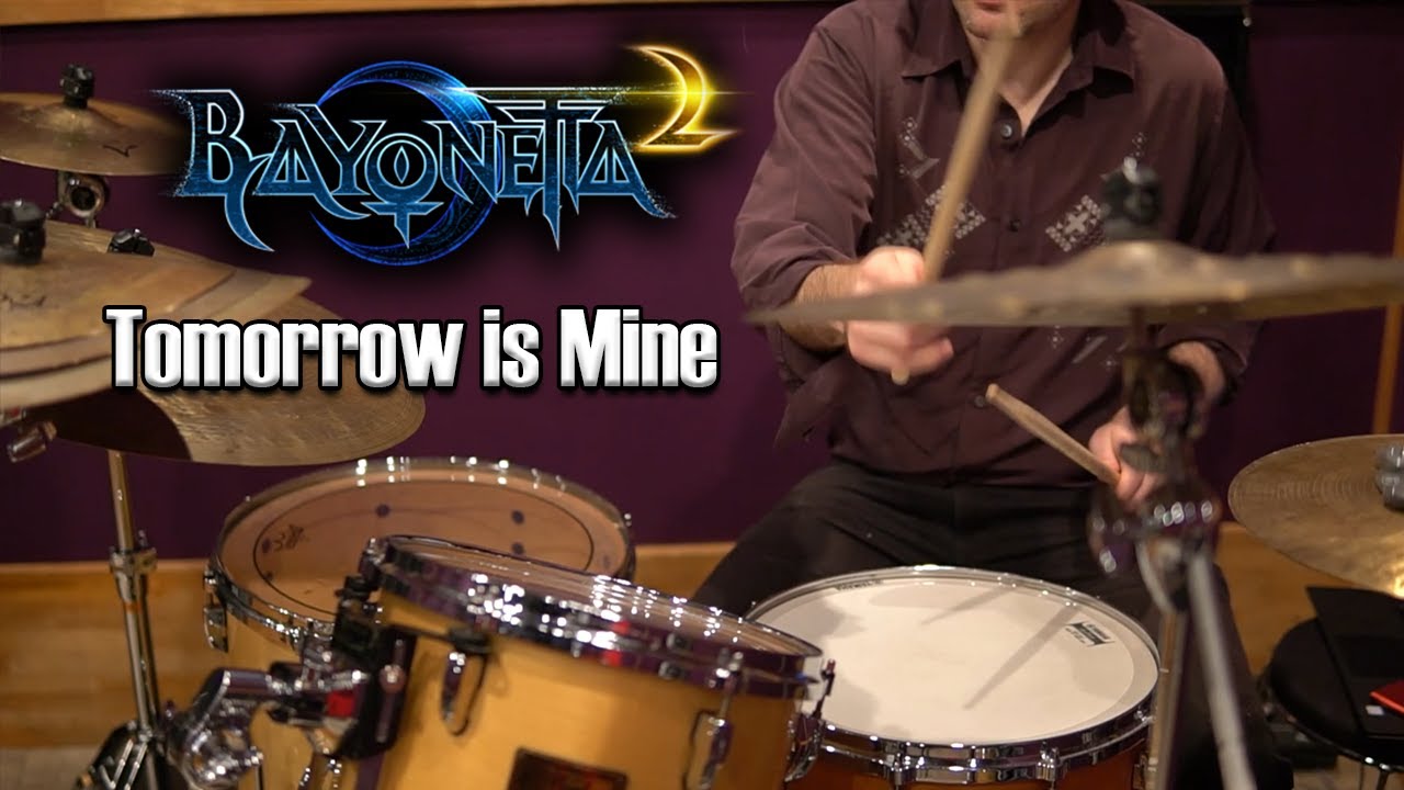 Bayonetta 2 ベヨネッタ 2 - Tomorrow is Mine (Drum Cover) - YouTube