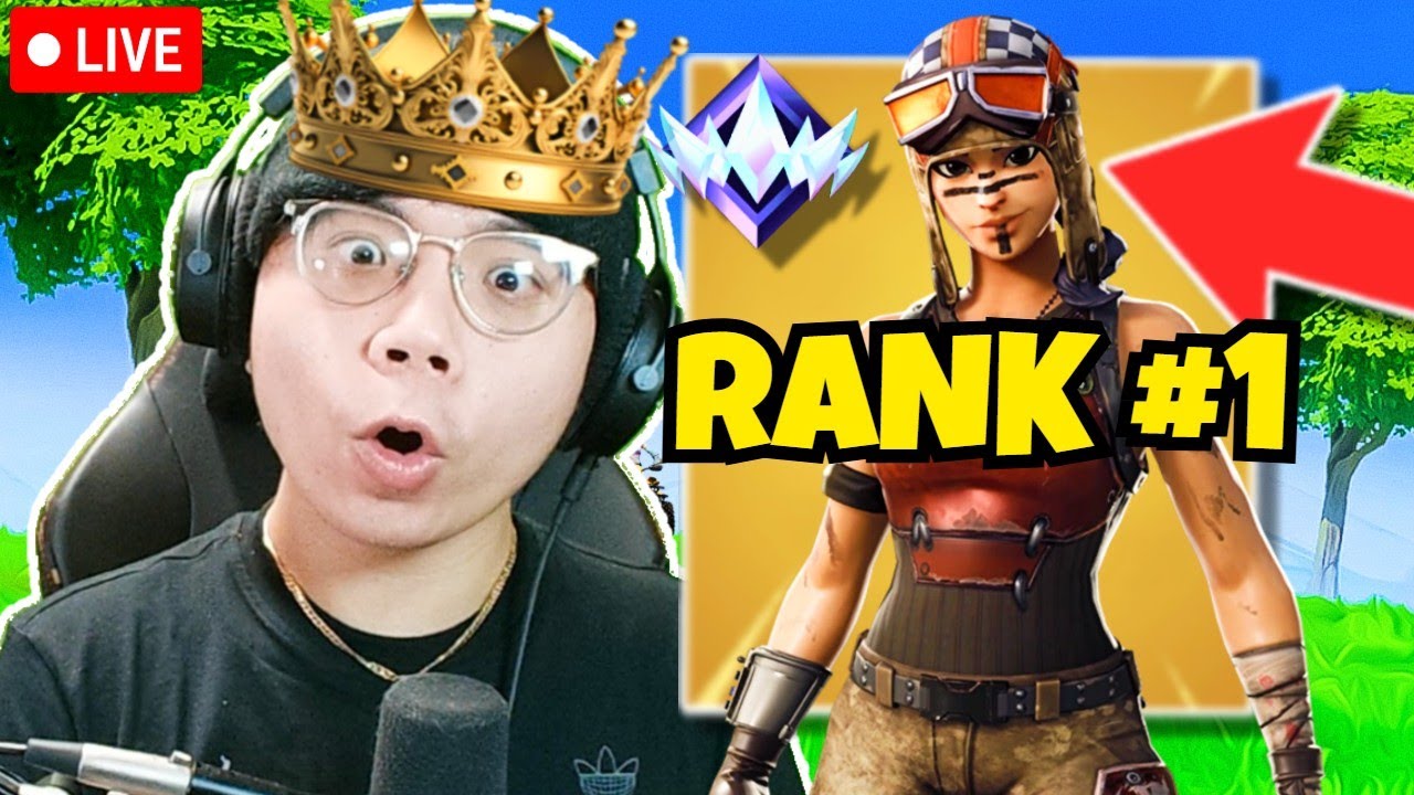 🔴LIVE | BEST ASIAN FORTNITE CHAPTER 6 PLAYER | 400 CROWN WINS! - YouTube