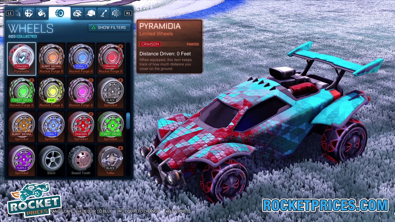 Top 5 Best Flashy Painted Octane Designs | Rocket League Car Designs ...