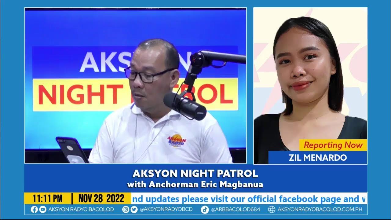 Aksyon Night Patrol with Anchorman Eric Magbanua No Copyright Infringement Intended - YouTube