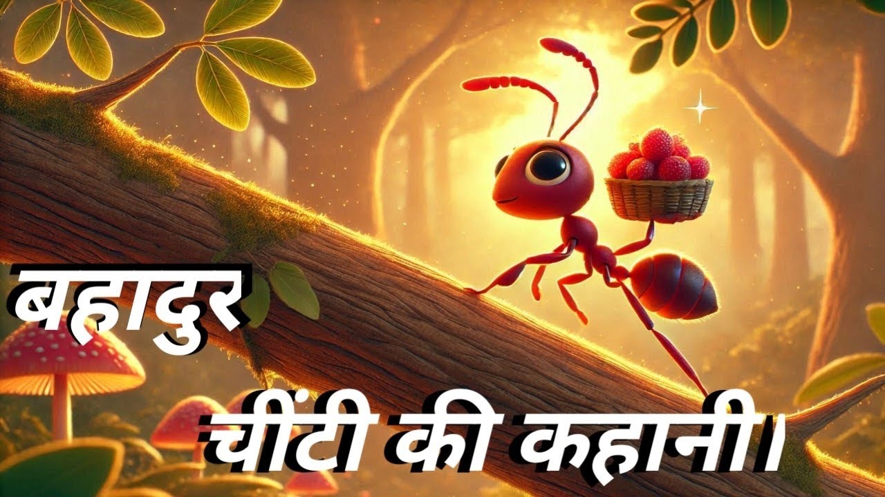 बहादुर चींटी की कहानी।/ The story of the brave ant/ Jack's animation ...