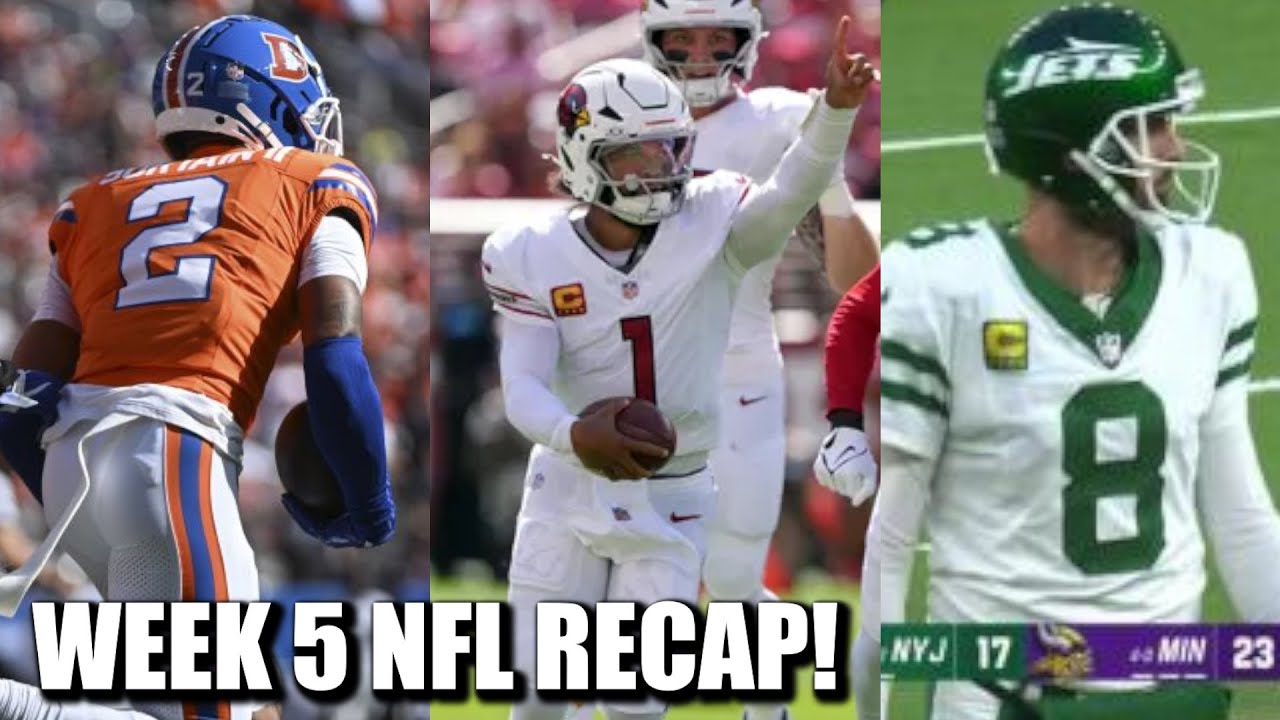 Recapping Week 5 NFL Action: Surtain 100-Yards, Kyler Upsets 49ers ...