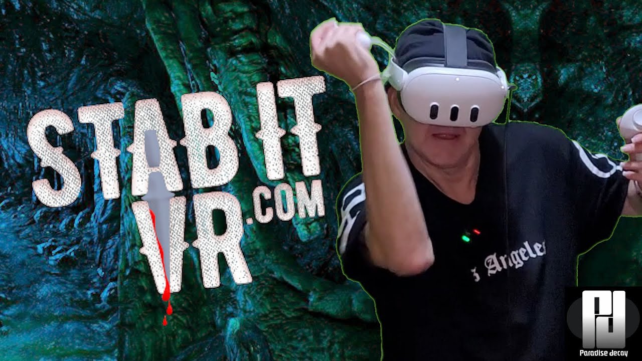 STAB IT VR - PRANK your friends! - Played on Quest 3. #sponsored - YouTube