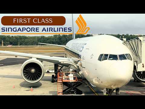HONEST REVIEW - Flying Singapore Airlines First Class - Singapore to Hong Kong - Boeing 777-300ER