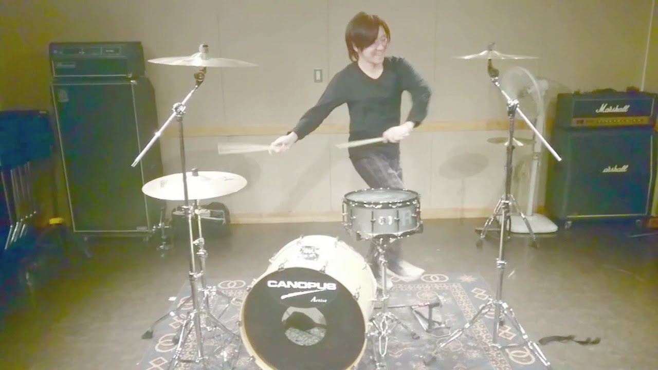 standing bored drummer/dancing drummer - YouTube