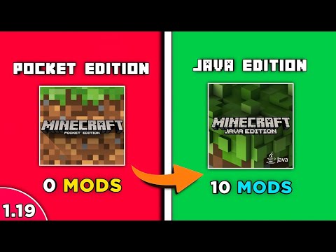 TOP 10 Mods/Addons To Turn Your MCPE Into Minecraft Java Edition - 1.19 ...