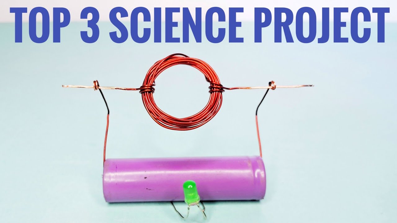 Awesome experiment with copper coil and magnet || How to make diy dc ...