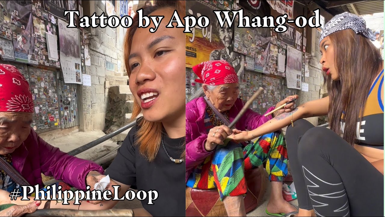 Tattoo by Apo Whang-Od | Philippine Loop | Norme Garcia - YouTube