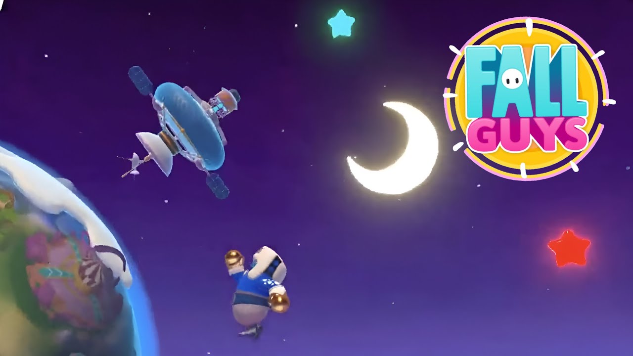 Fall Guys Mod: Space Race Test - YouTube