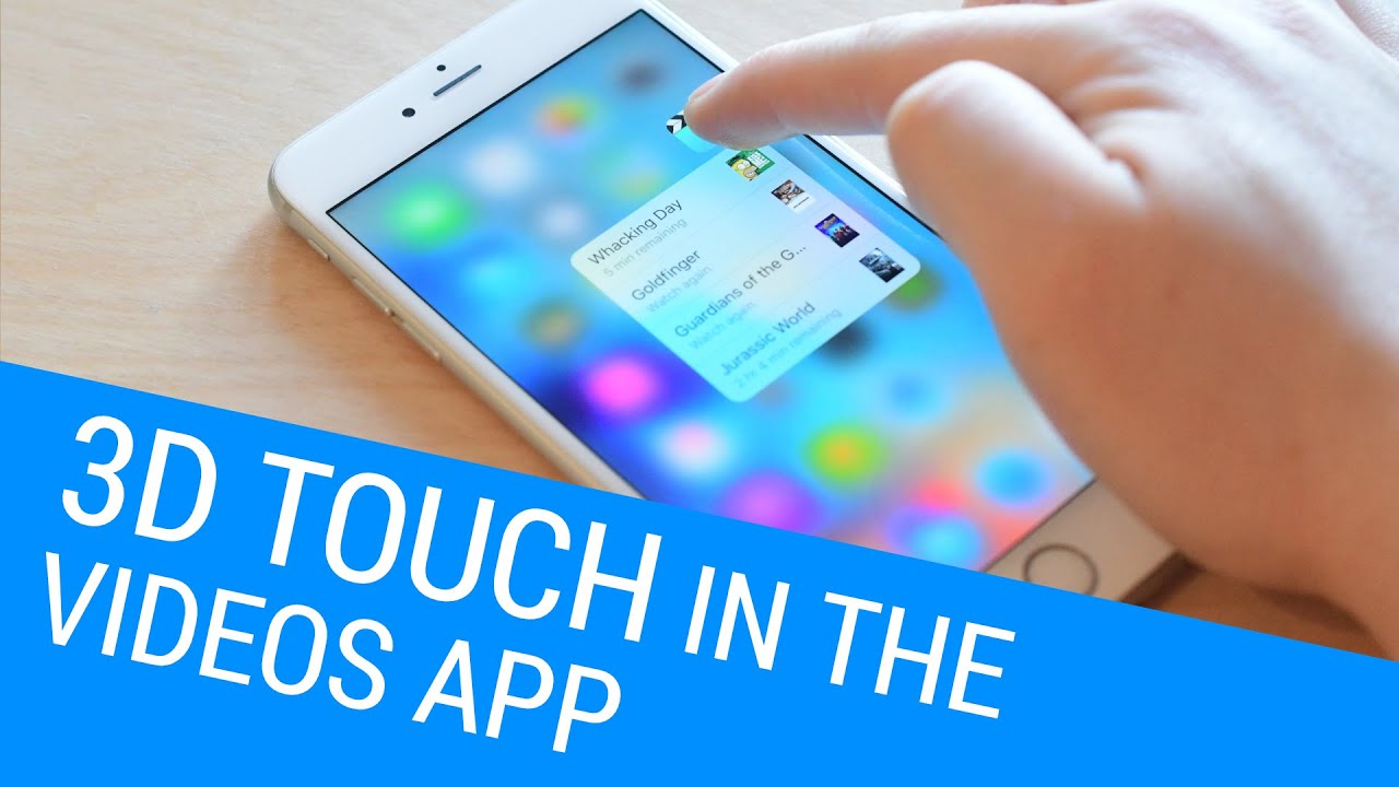 Tip: Using 3D Touch in the Stock Videos App - YouTube