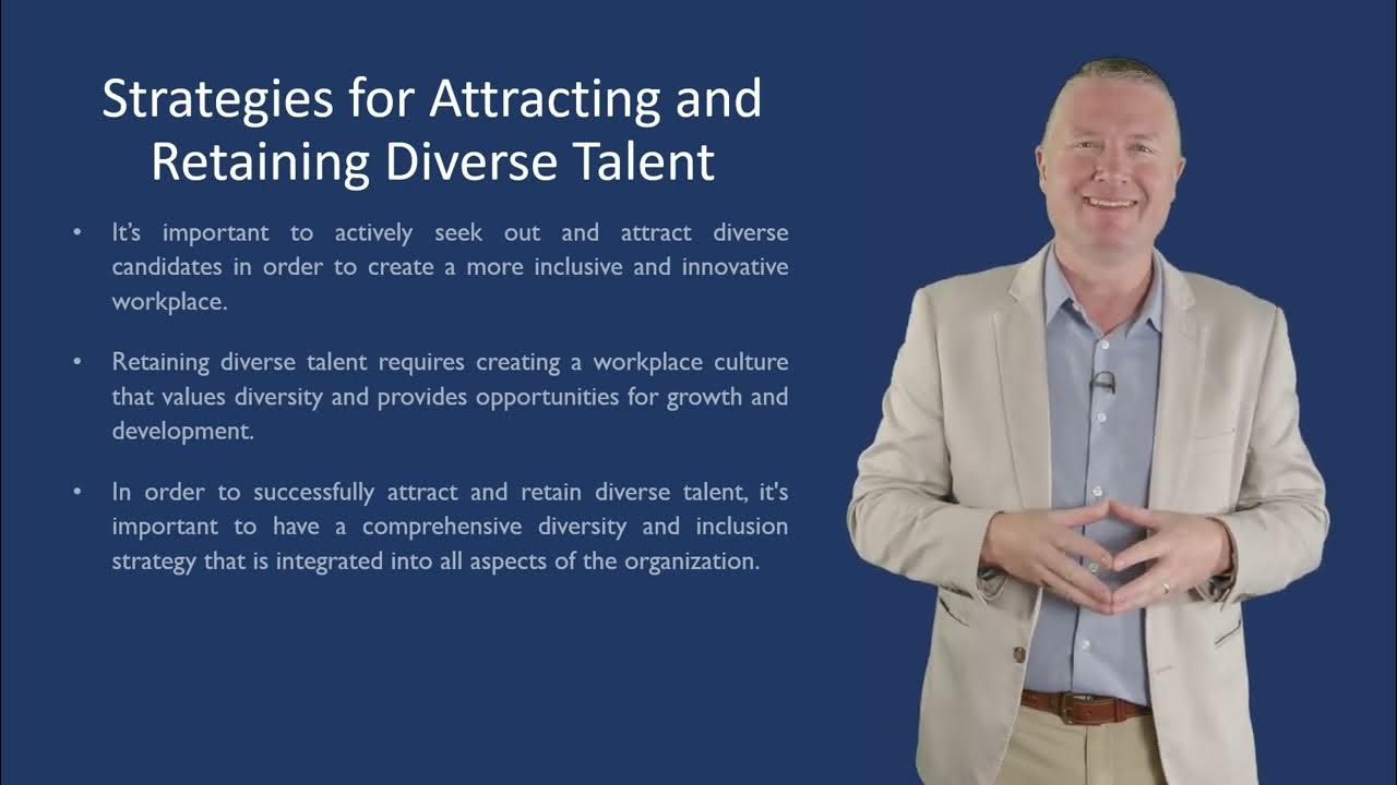 STRATEGIES FOR ATTRACTING AND RETAINING DIVERSE TALENT - YouTube