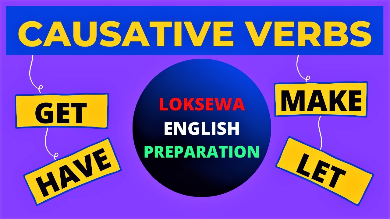 Loksewa English Preparation| Causative Verbs| GET, MAKE, HAVE, LET ...
