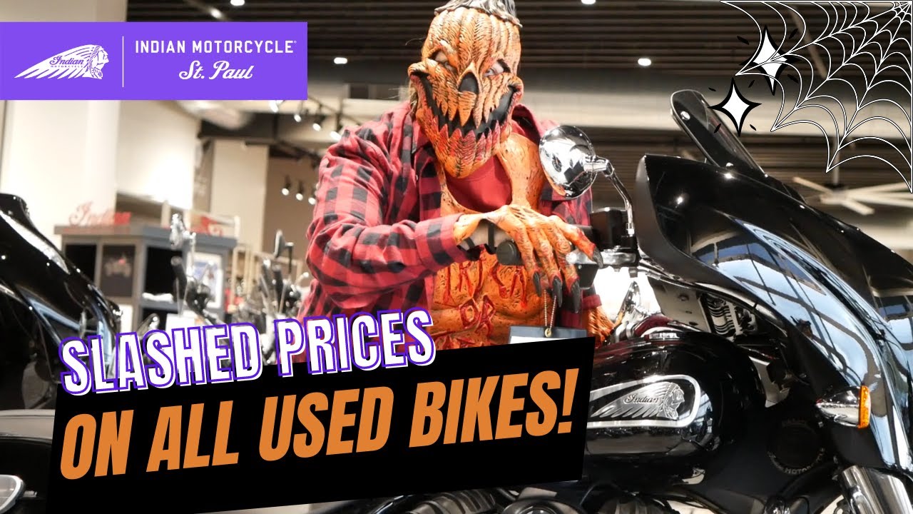 SLASHING prices on all used motorcycles for October only! - YouTube