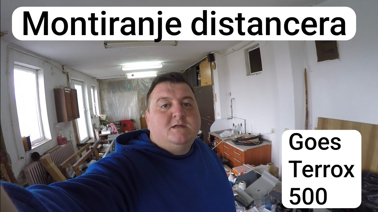 Goes Terrox 500 montaza distancera - YouTube