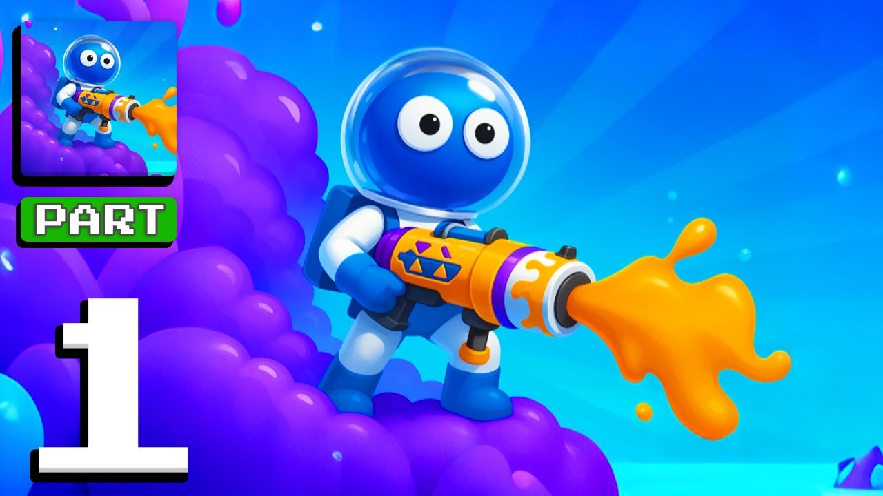 Dye Hard: Color War - Gameplay Walkthrough Part 1 - Paint Squad ...