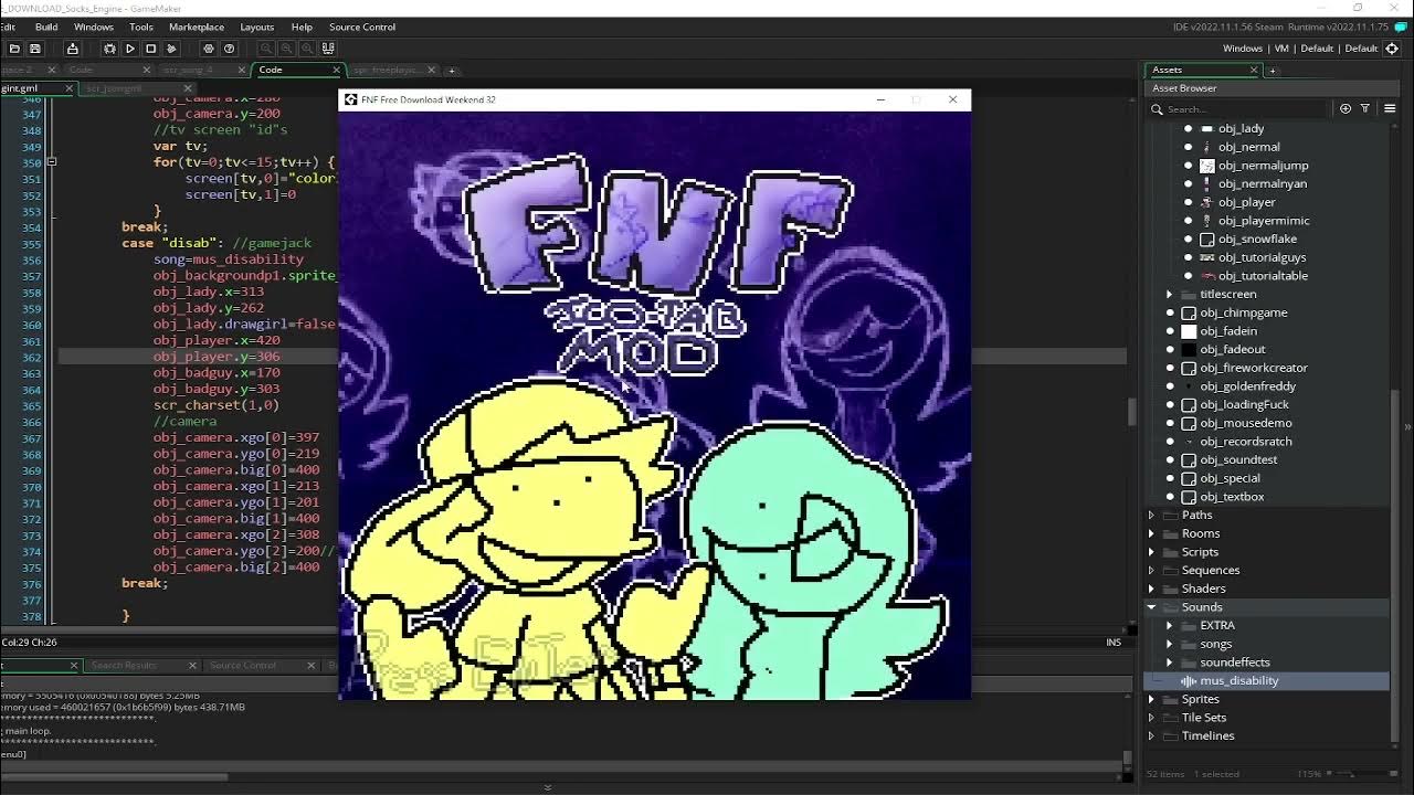 FNF Free Download JSON support (in beta) - YouTube