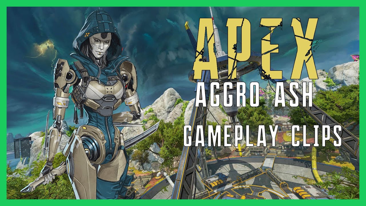 Apex Legends: Aggro Ashe - Gameplay Clips - YouTube