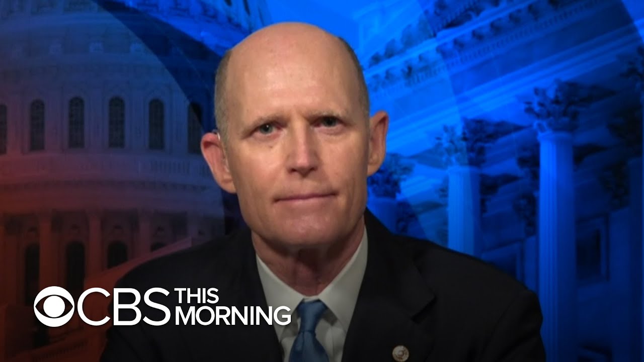 GOP Senator Rick Scott comments on President Biden's speech to Congress ...