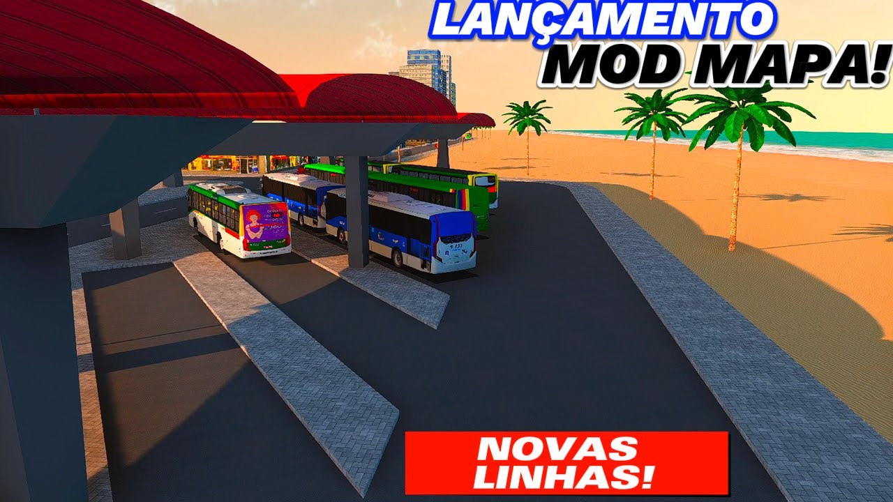 Proton Bus Simulator - LANÇAMENTO!! MOD MAPA FASE 3 E 4 COM NOVAS ...
