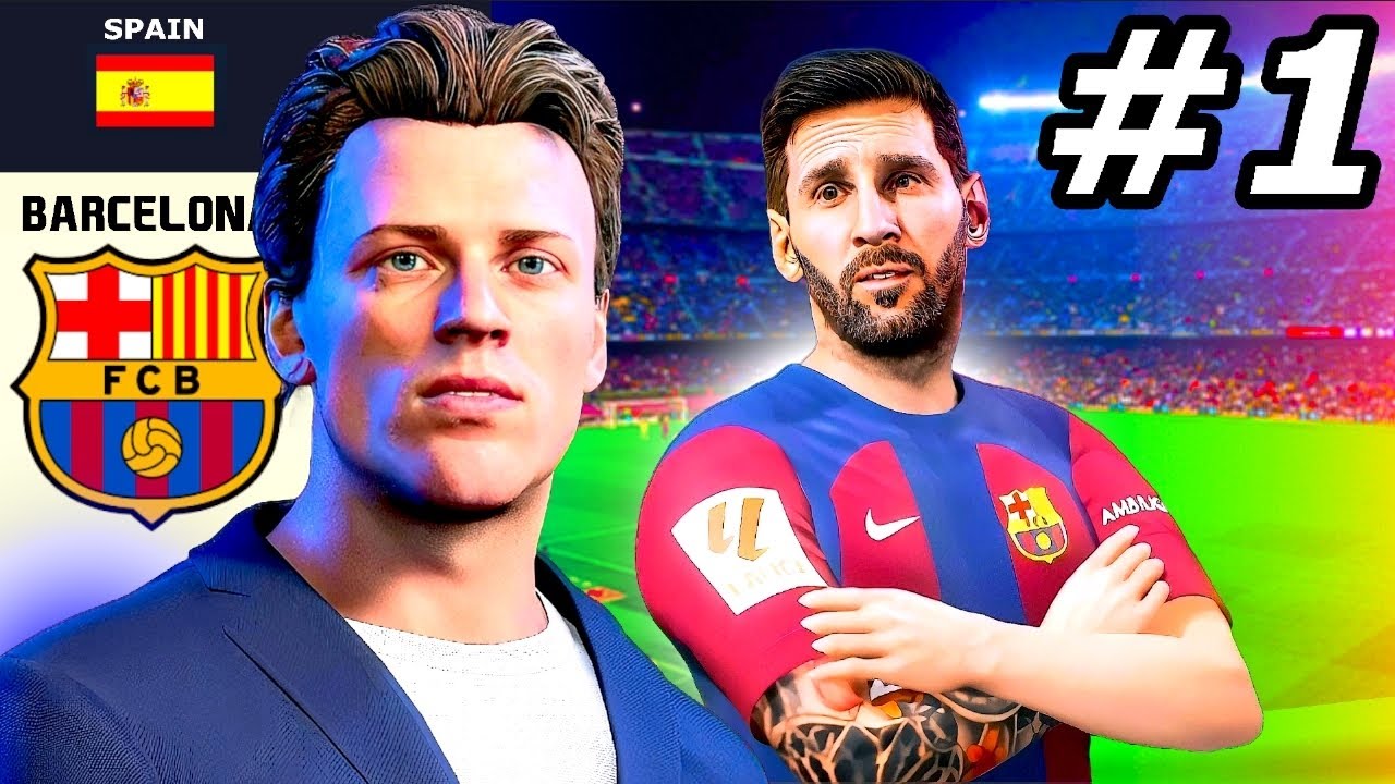 FIFA 23 Barcelona Career Mode EP1... - YouTube