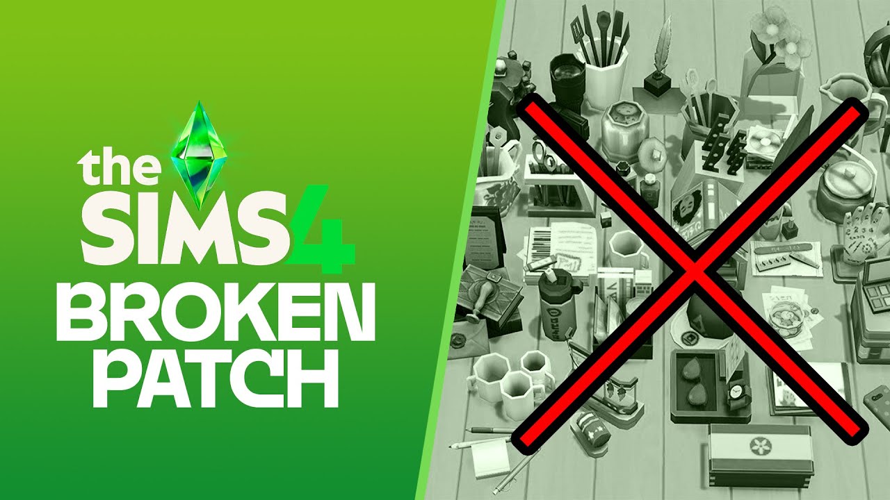 The Latest Sims 4 Patch is BROKEN! (EA Does it AGAIN) - YouTube
