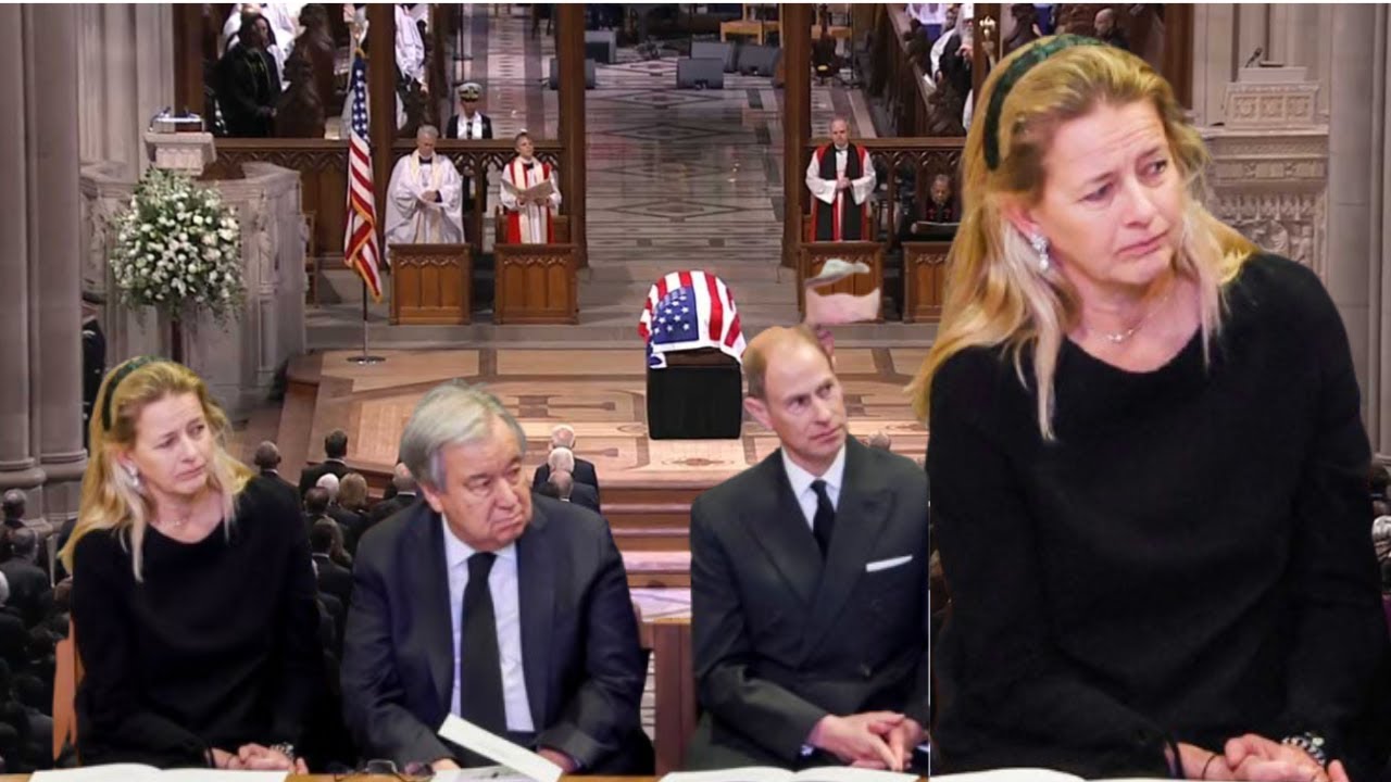 Princesa Mabel e duque de Edimburgo no funeral do presidente Jimmy ...