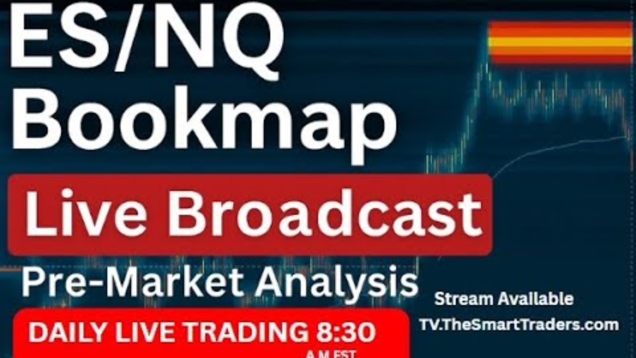 Live Bookmap Order Flow – ES & NQ DOM Levels | Smart Traders Capital ...