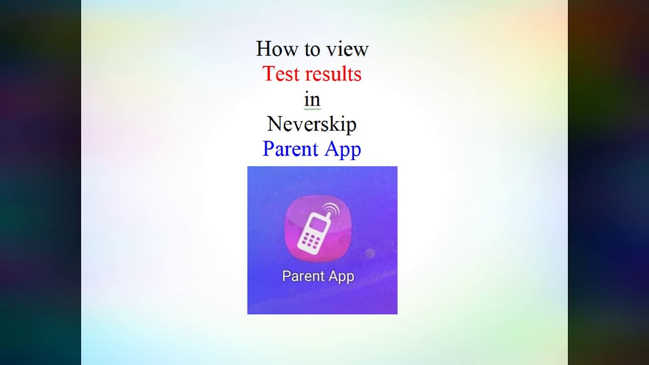 how to check your marks in parent app - YouTube