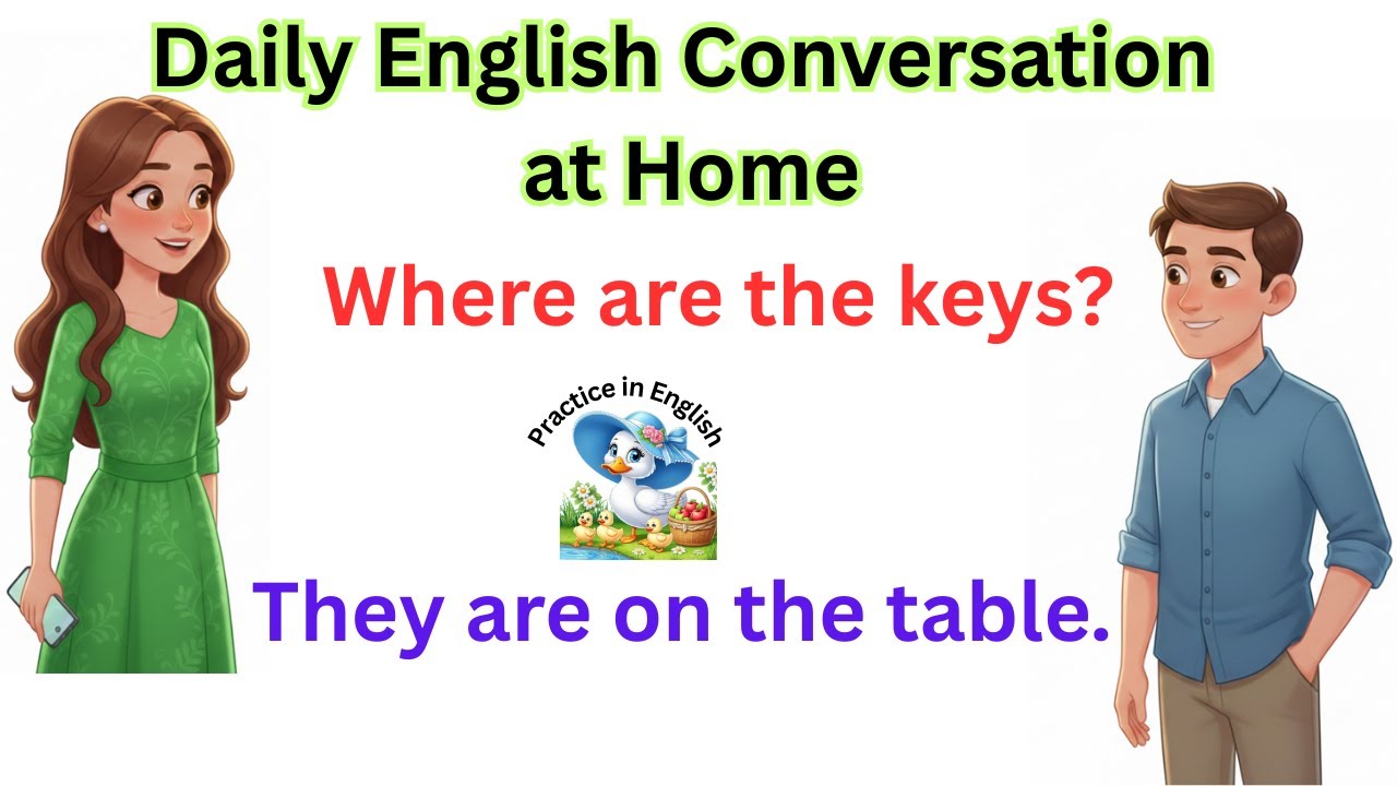 Home English Conversation Practice | WH Questions & Answers | Spoken ...