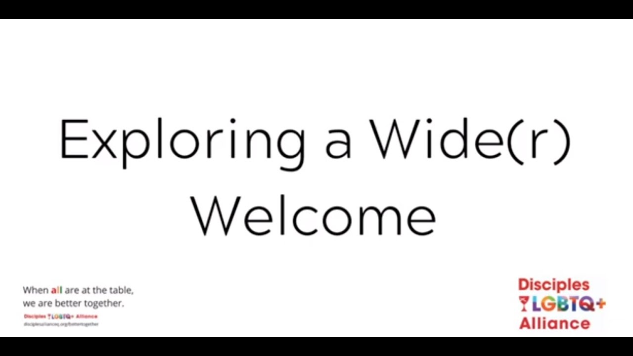 Open: Exploring a Wide(r) Welcome - YouTube