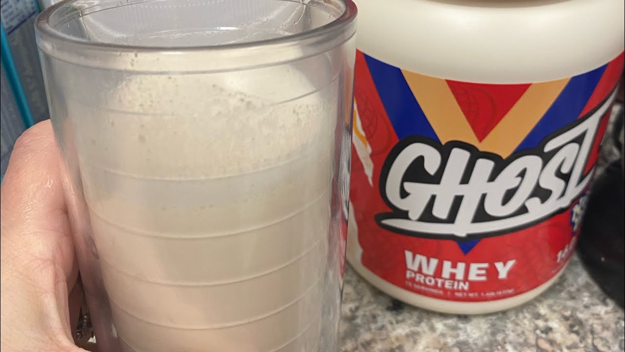 Ghost Whey Protein Shakes Yummy! - YouTube