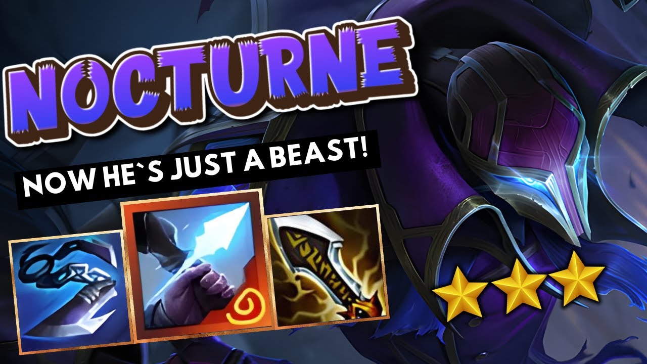 Nocturne - Is A Beast | 4 Quickstriker | TFT Into the Arcane ...