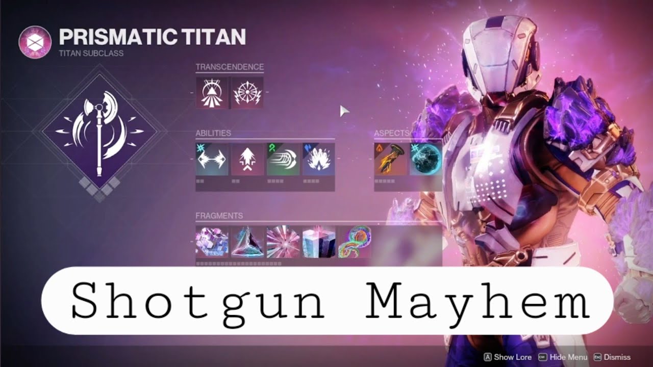 INSANE Triple Shotgun Titan Build Destiny 2 Heresy Act 3 - YouTube