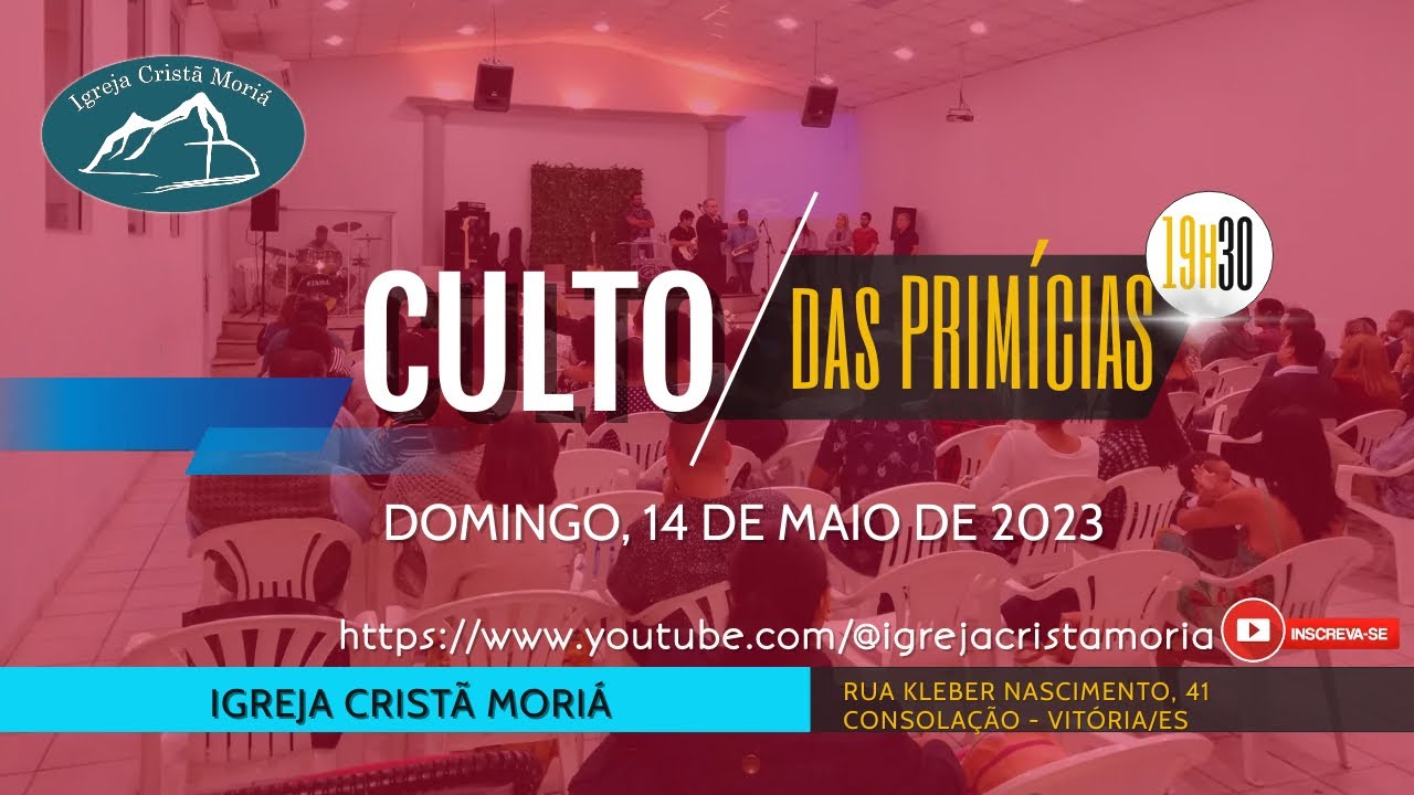 CULTO DAS PRIMÍCIAS | "E o Deus da Esperança vos encha de todo o Gozo e ...