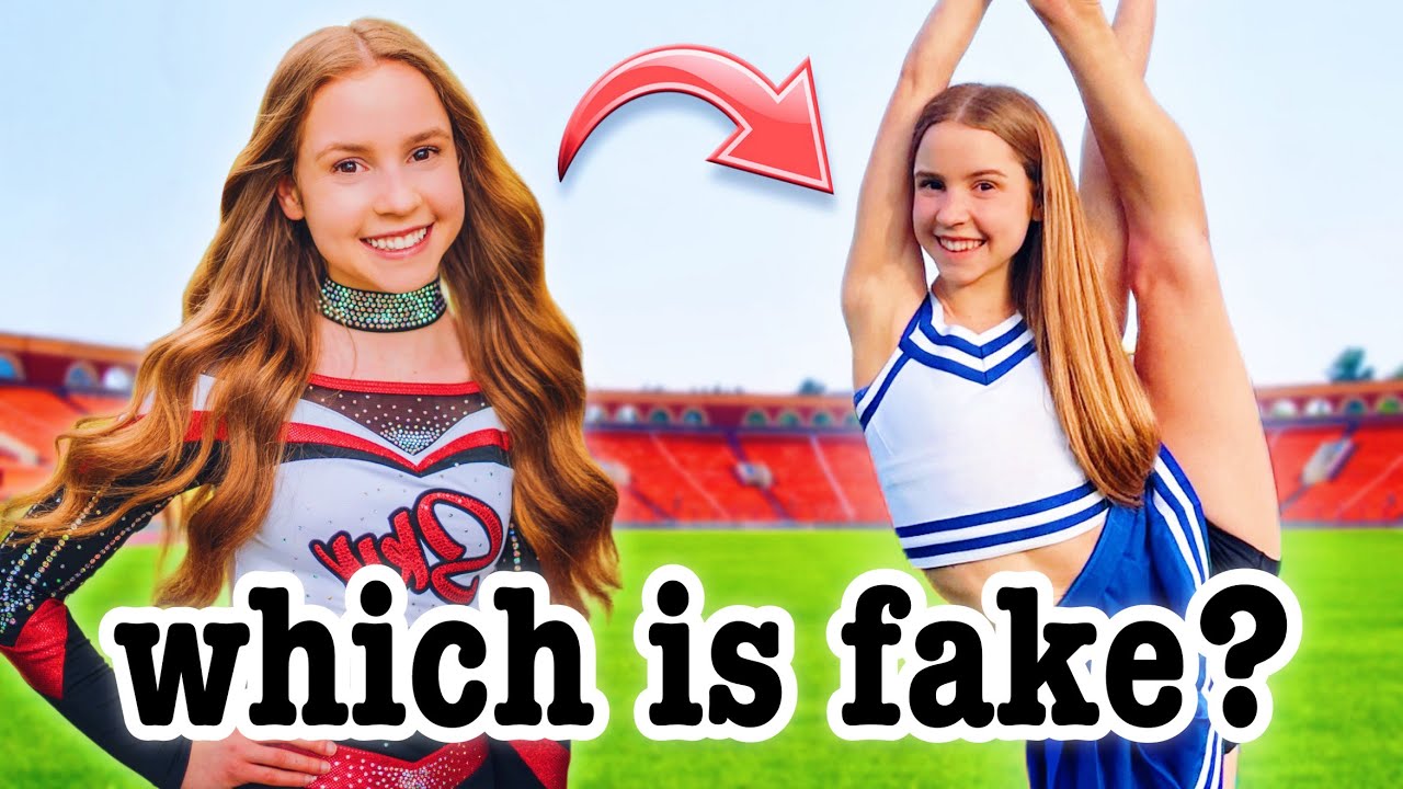 Guess The Fake Cheerleader - YouTube