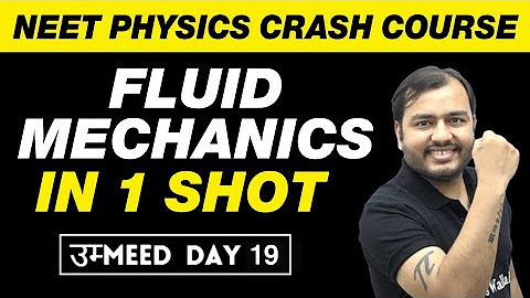 Mechanical properties of fluids class 11 neet oneshot - YouTube