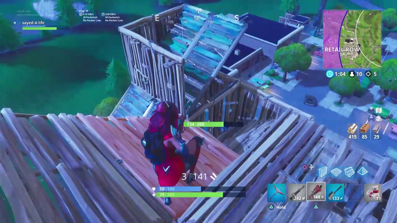 Build battle with using old school mode! Fortnite battle royale ...