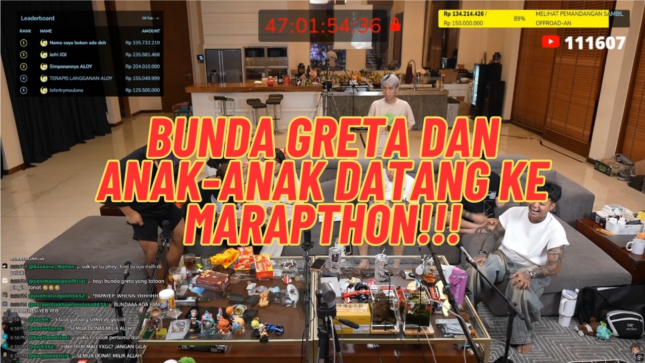 Bunda Greta & Anak-anak Tepe Gerebek Markas Marapthon Season 3! - YouTube