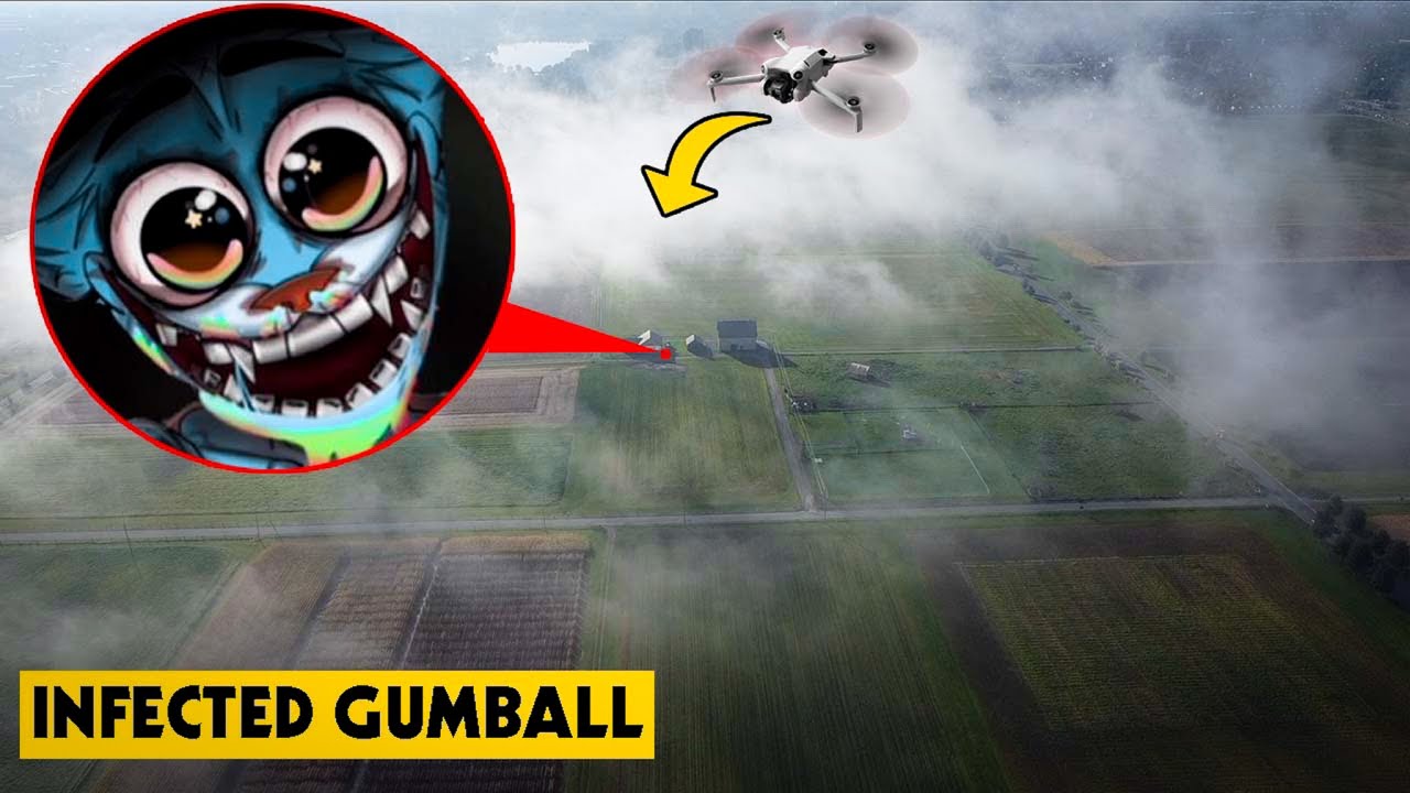 DRONE CATCHES INFECTED GUMBALL WATTERSON IN REAL LIFE! (INFECTED ...