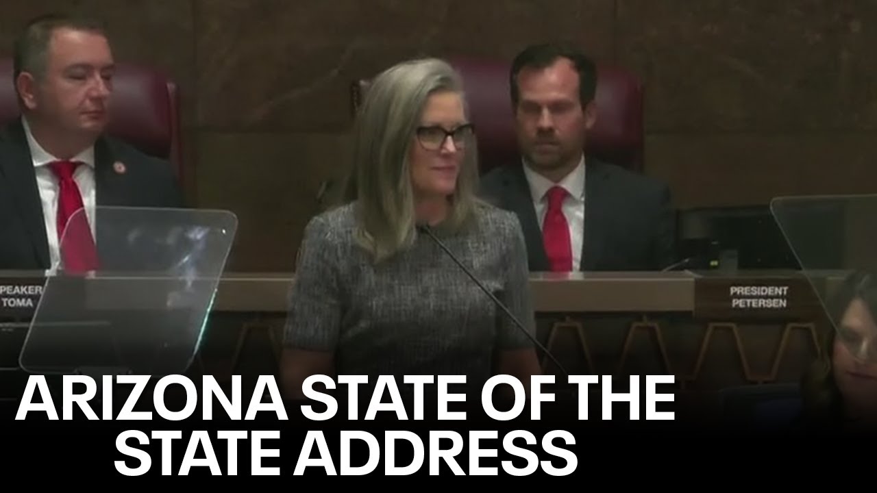 Full video: Arizona Gov. Katie Hobbs' first State of the State address ...