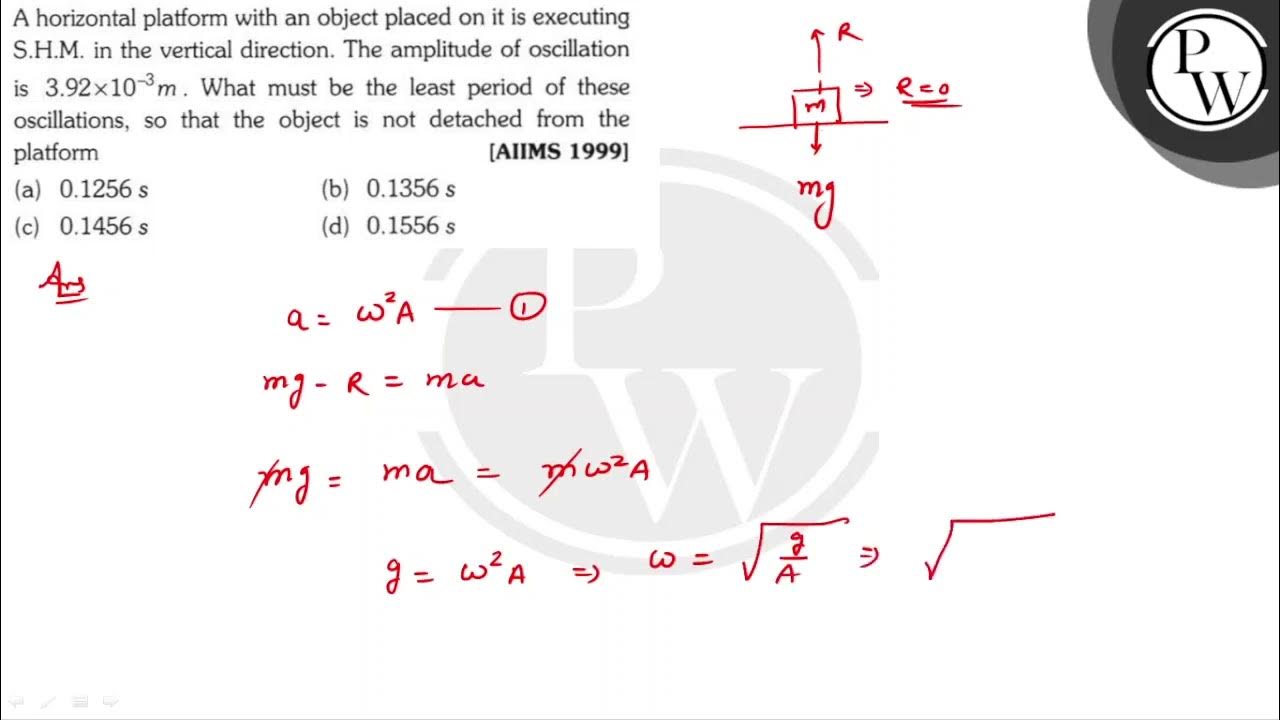 A horizontal platform with an object placed on it is executing S.H.... - YouTube