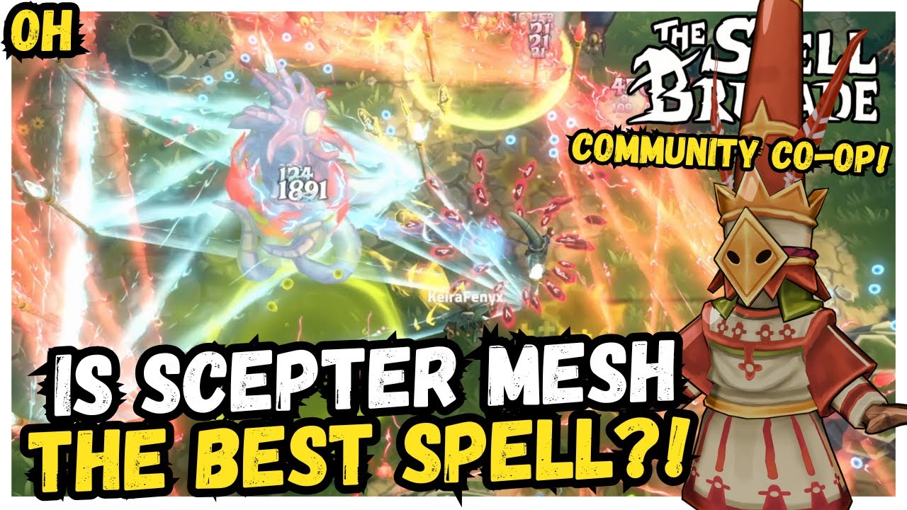 Is Scepter Mesh The BEST SPELL?! Spell Brigade! - YouTube