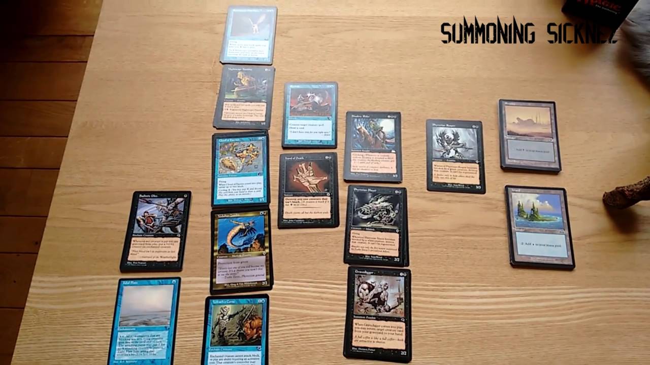 PAUPER BLUE & BLACK DECK TECH # 1 | MTG - YouTube