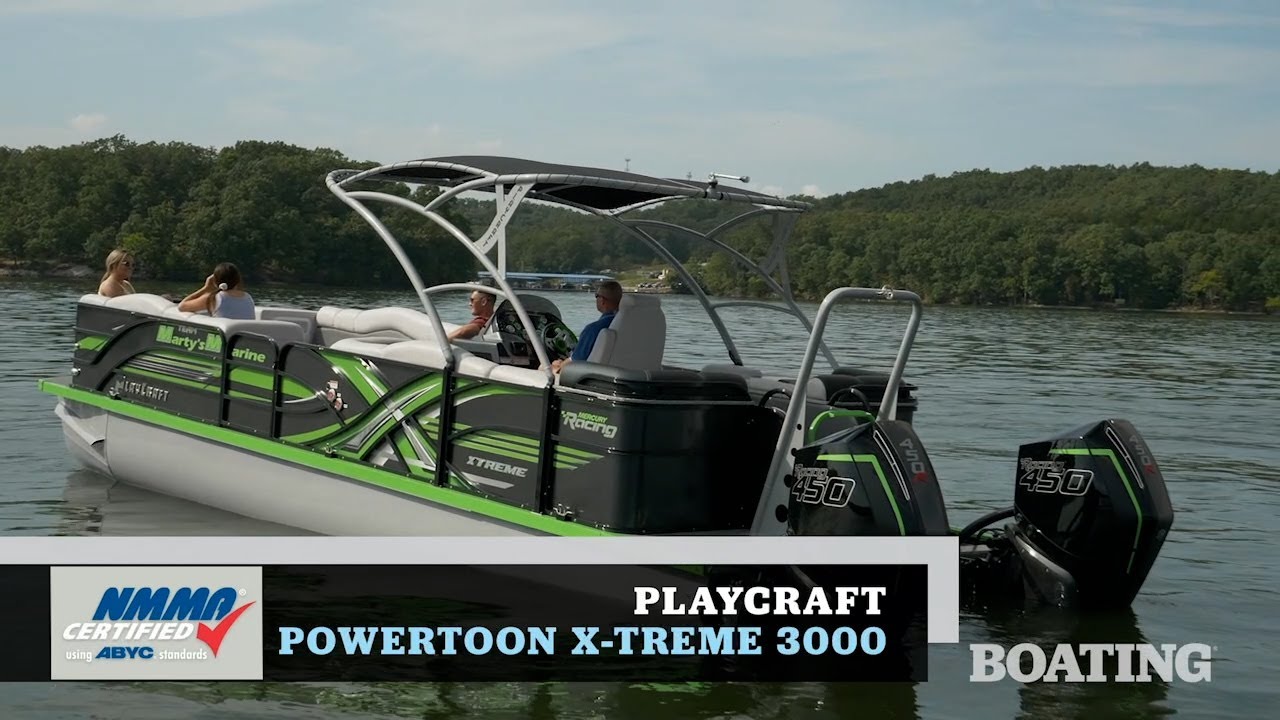 2021 Boat Buyers Guide: PlayCraft Powertoon X-Treme 3000 - YouTube