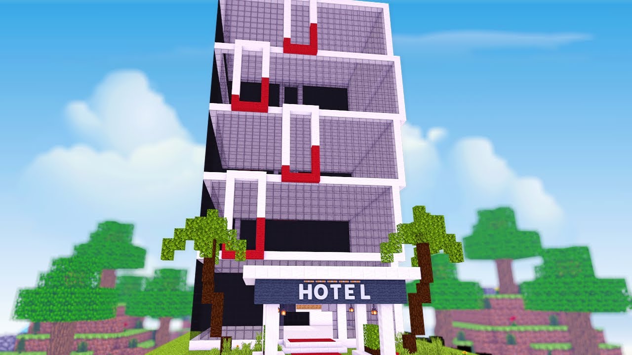 TUTO GRAND HOTEL DE LUXE | Minecraft - YouTube