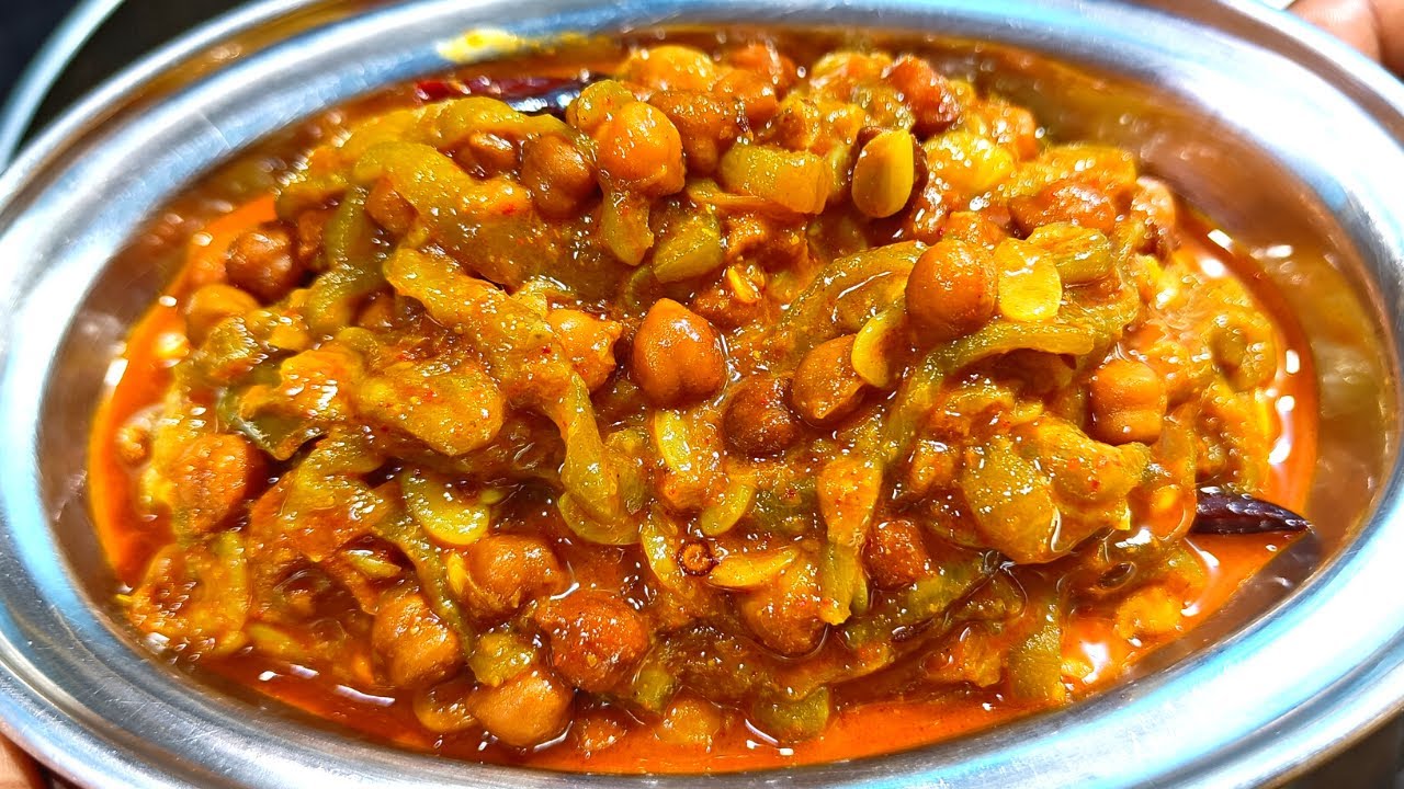 झींगा और चना की सब्जी | jhinga chana ki sabji | How To Make Chana Dal ...