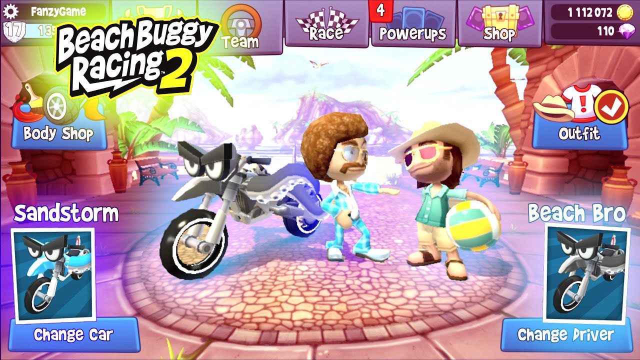 Monster Sandstorm + Disco Jimmy With Beach Bro New Outfit - Beach Buggy ...