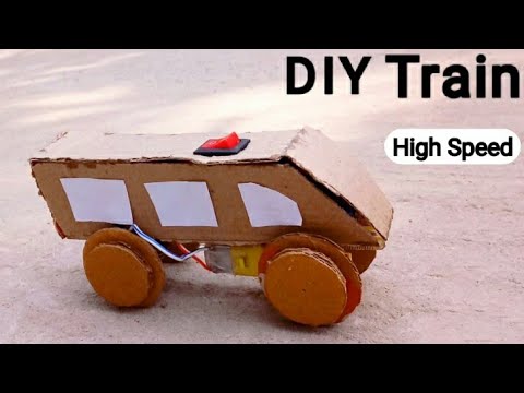 How To Make DIY Train At Home || Part - 1 - YouTube